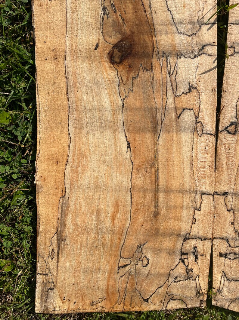 Spalted Maple Book Matched Set 1400 - Etsy