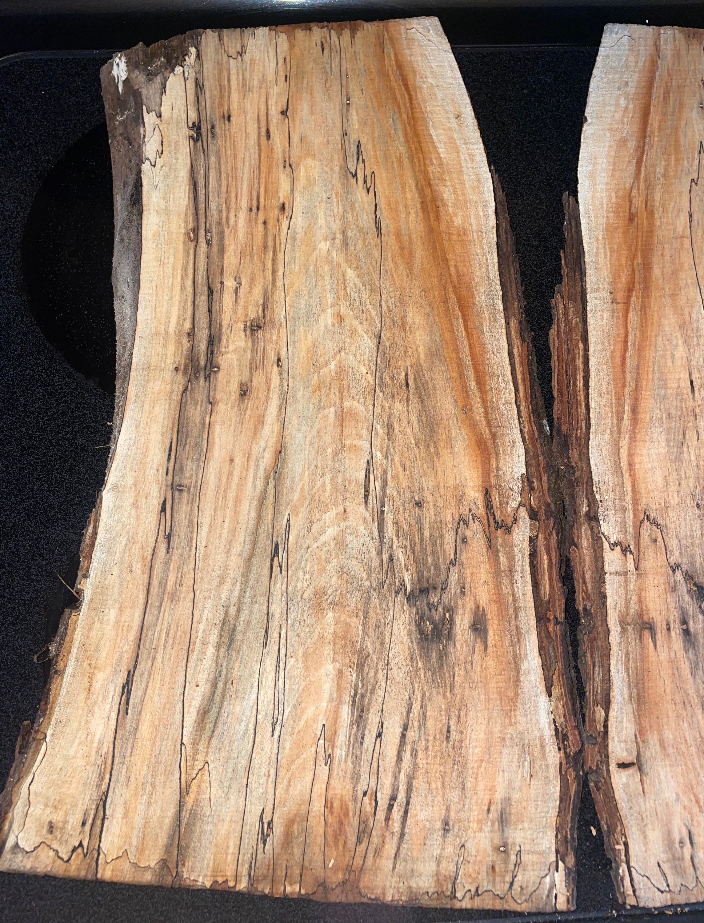 Book Matched Spalted Maple Slabs #1522 - Etsy