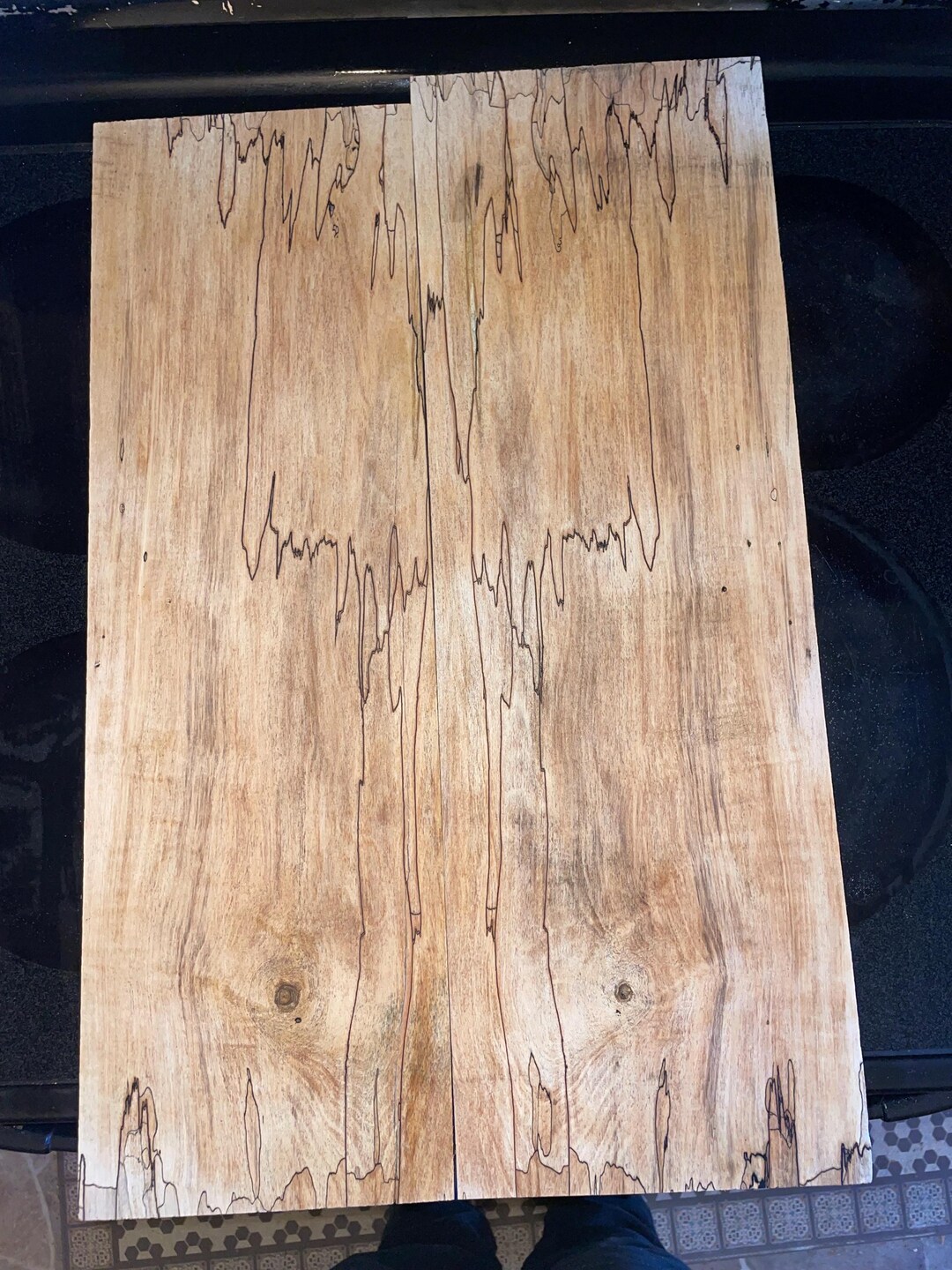 Spalted Maple Book Matched Set #1966 - Etsy