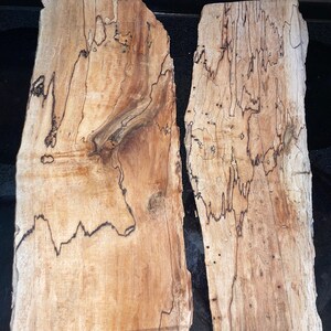 Spalted Maple Set #1887 - Etsy