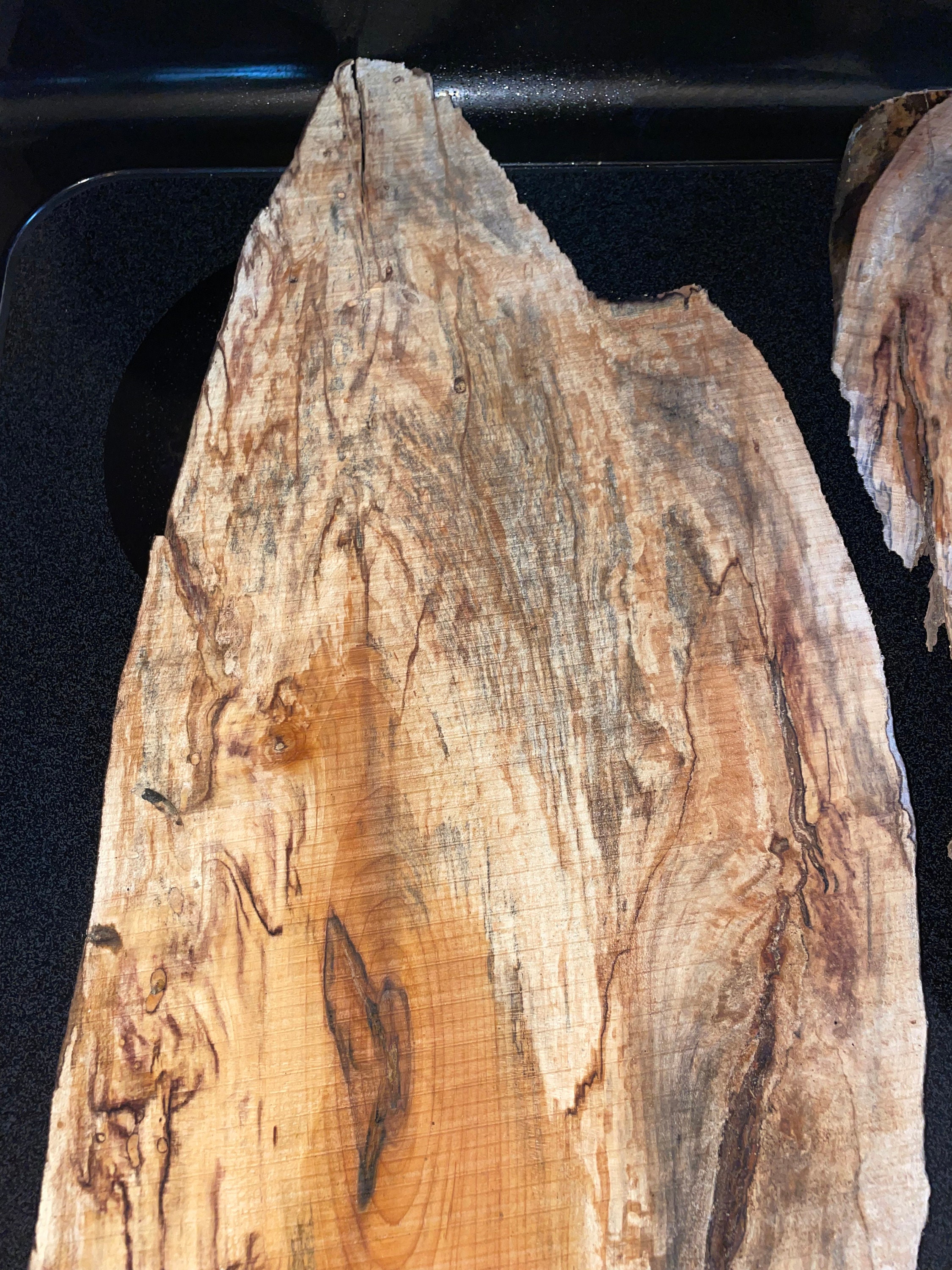 Spalted Maple Slabs 2 Pc Set 1723 - Etsy