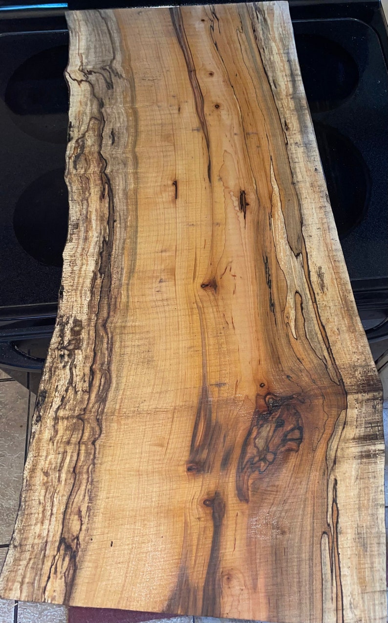 Spalted Maple Slab 1703 - Etsy