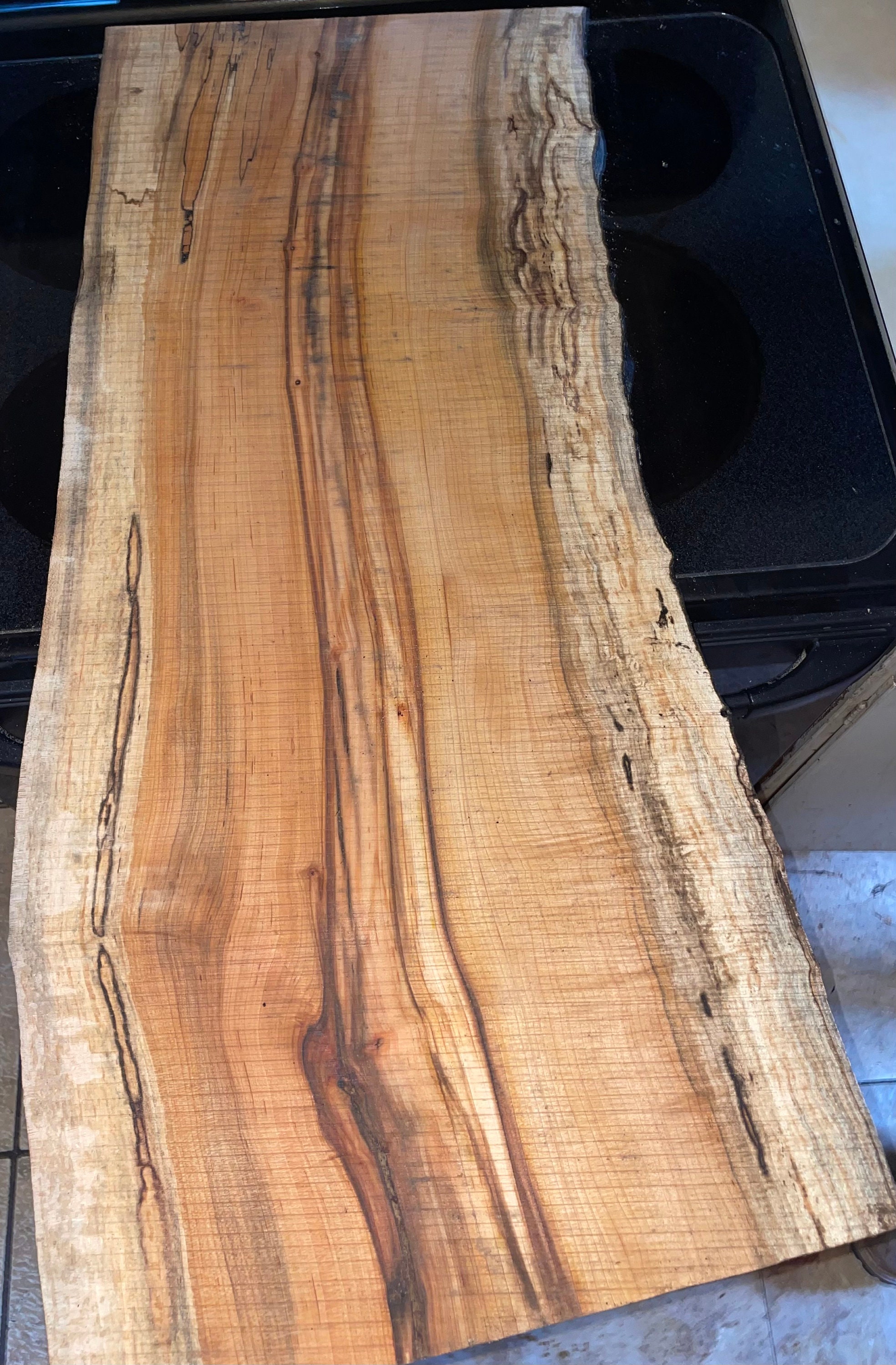 Spalted Maple Slab 1703 - Etsy