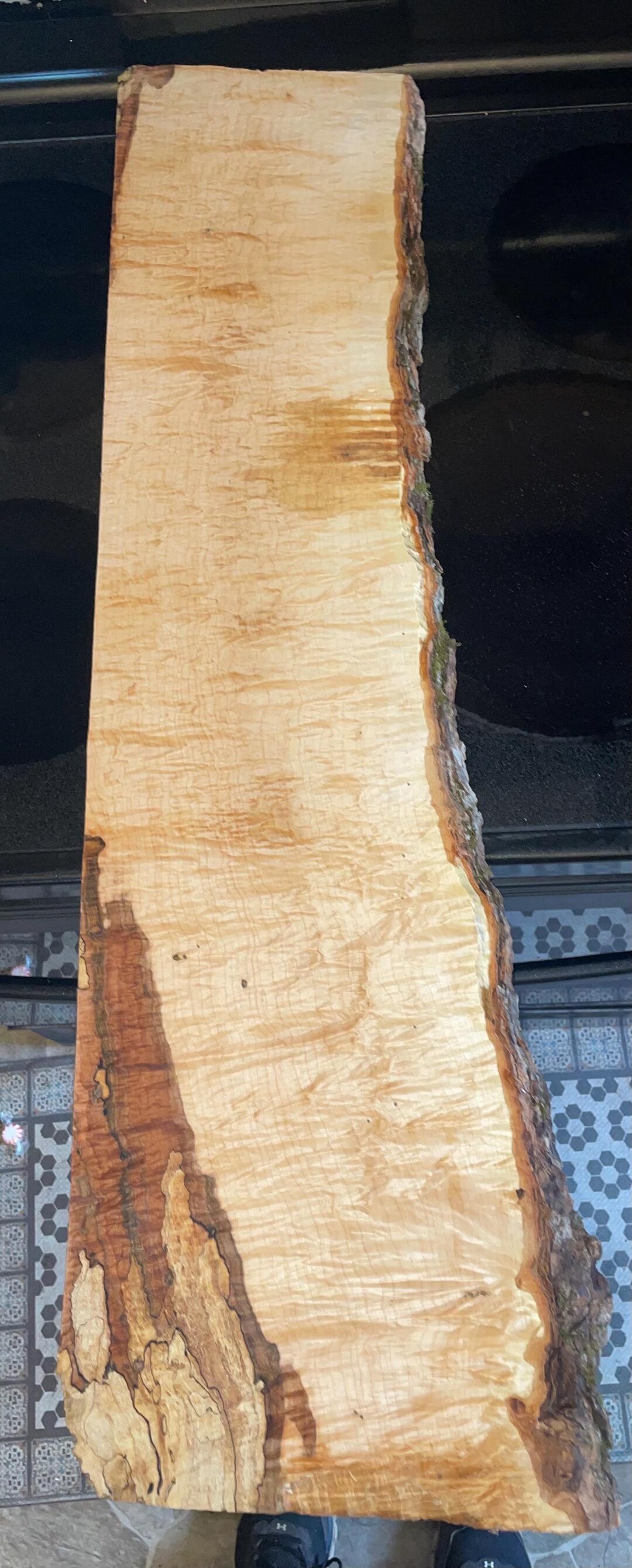 Curly Maple Slab #2032 - Etsy