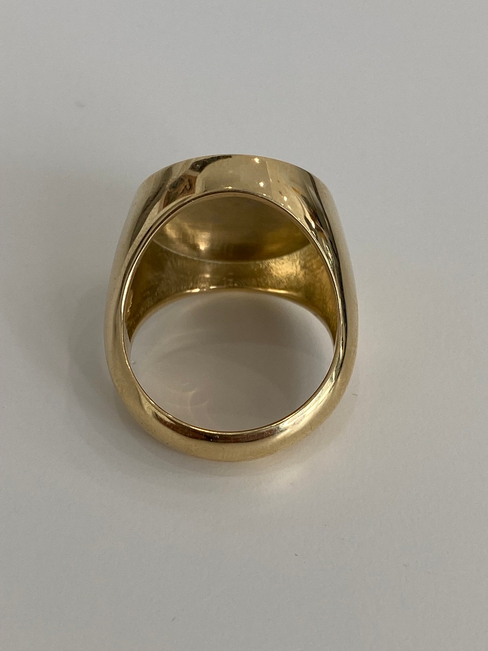 Crypto Diamond Bitcoin Ring 18KY - Etsy