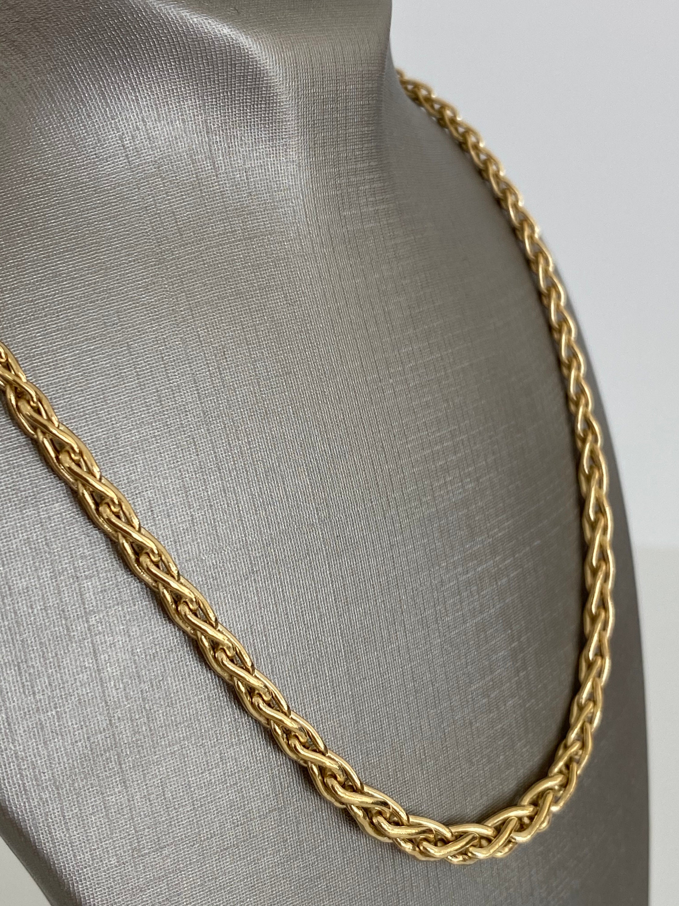 Byzantine Rope Cable Weave Custom Jewellery 18K Karat Yellow - Etsy