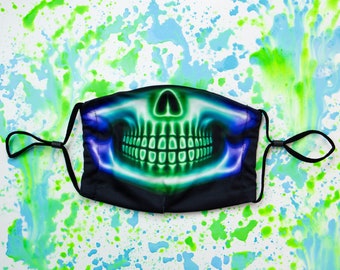 Skull Face Mask | Etsy