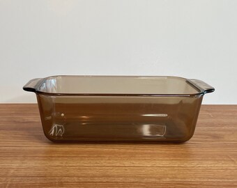 Pyrex Brown Loaf Pan | Etsy