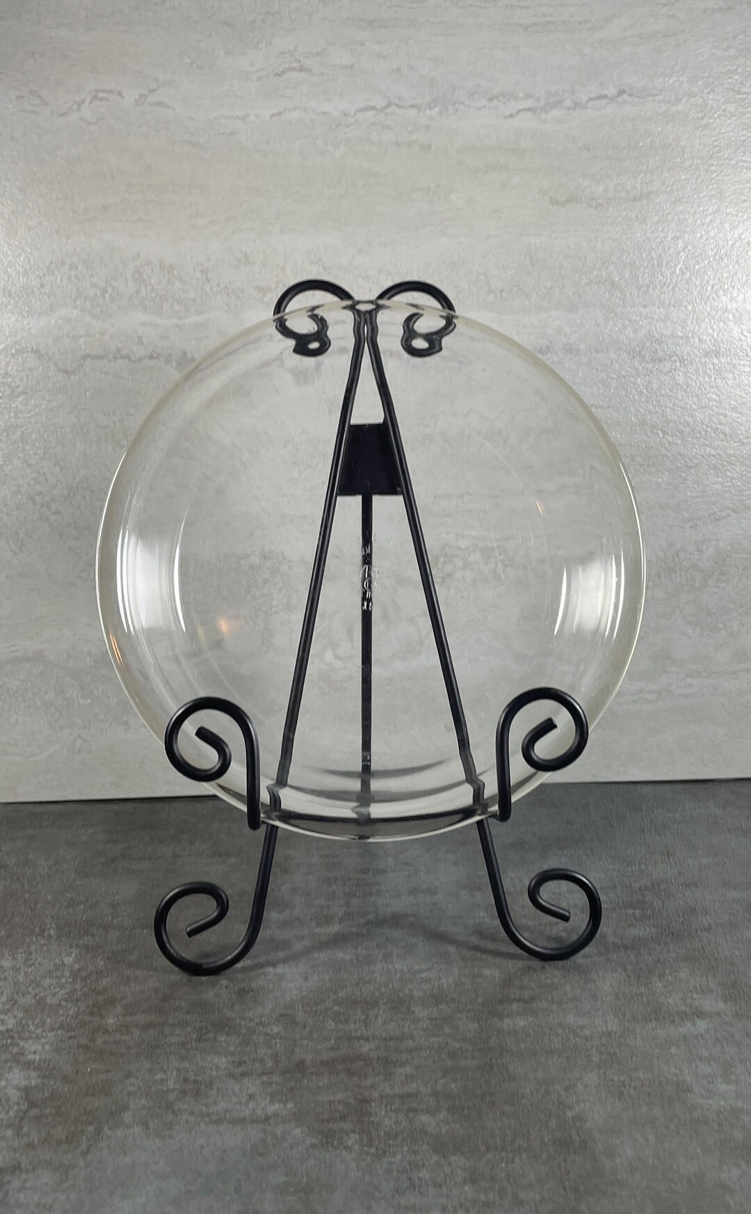 Vintage 8” Pyrex Pie Plate - Clear Glass Pie Plate - Vintage 1950's Pie ...