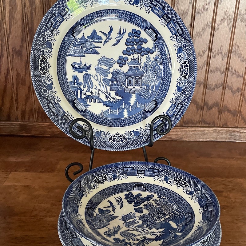 Blue Willow Dishes - Etsy