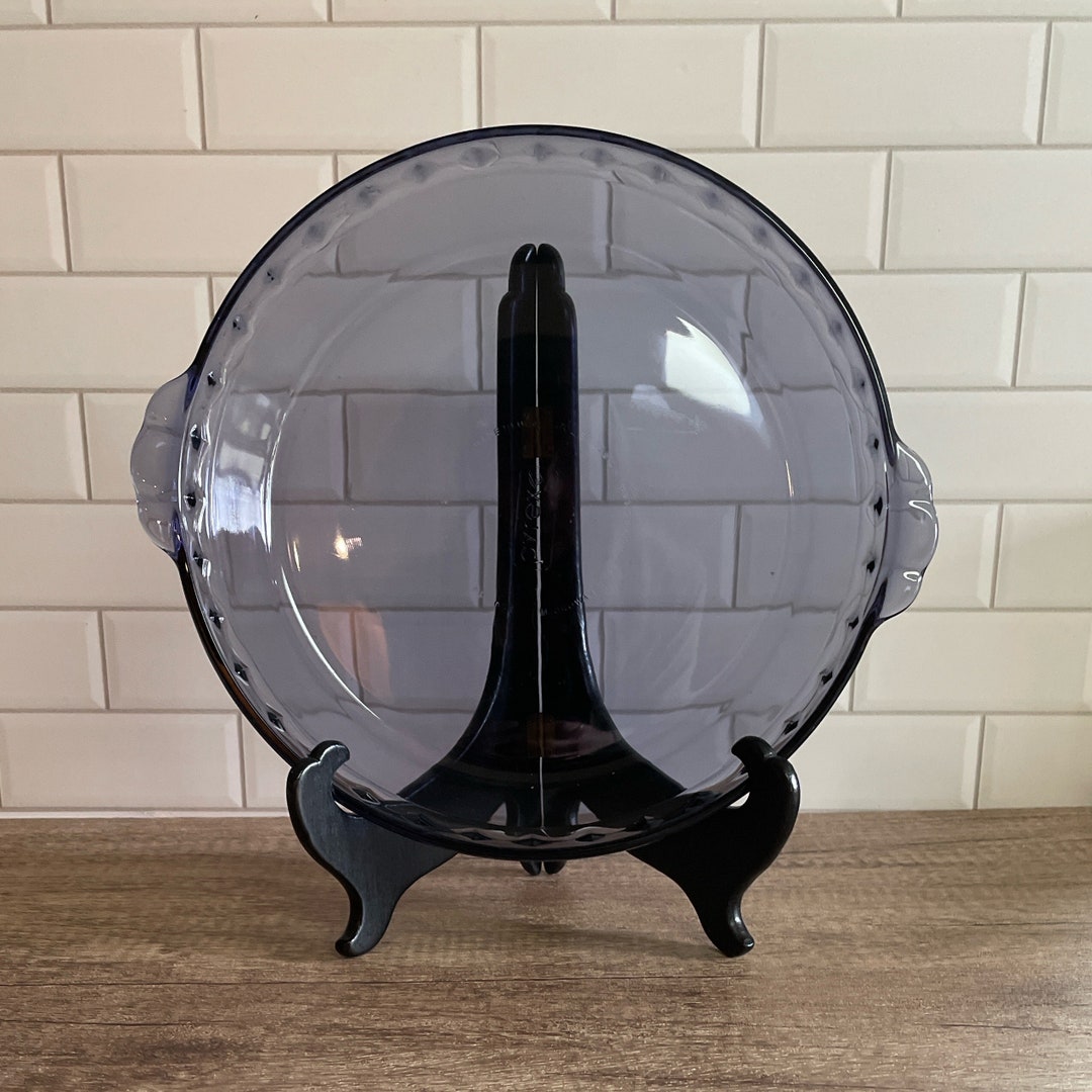 Pyrex Visions 9” Purple Deep Dish Pie Plate - Amethyst Pie Pan - Glass ...