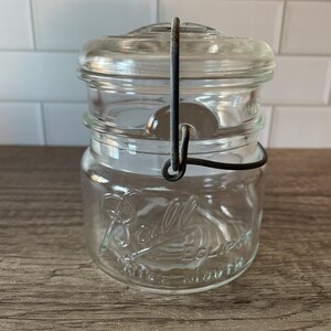 Set of 2 Antique Wire Bale Ball Eclipse Mason Jars - 1 Quart & 1 Pint Jars - Farmhouse Decor ...