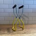 Vintage Canning Jar Lifter 1960's Yellow Black Wood Handle - Etsy