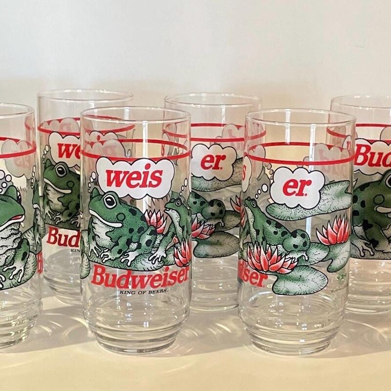 Budweiser Frogs - Etsy