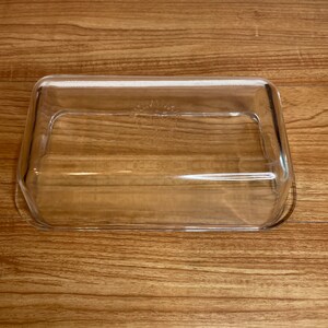 Vintage Pyrex Clear Glass Loaf Pan Collectible Pyrex Bread Pan Meatloaf ...
