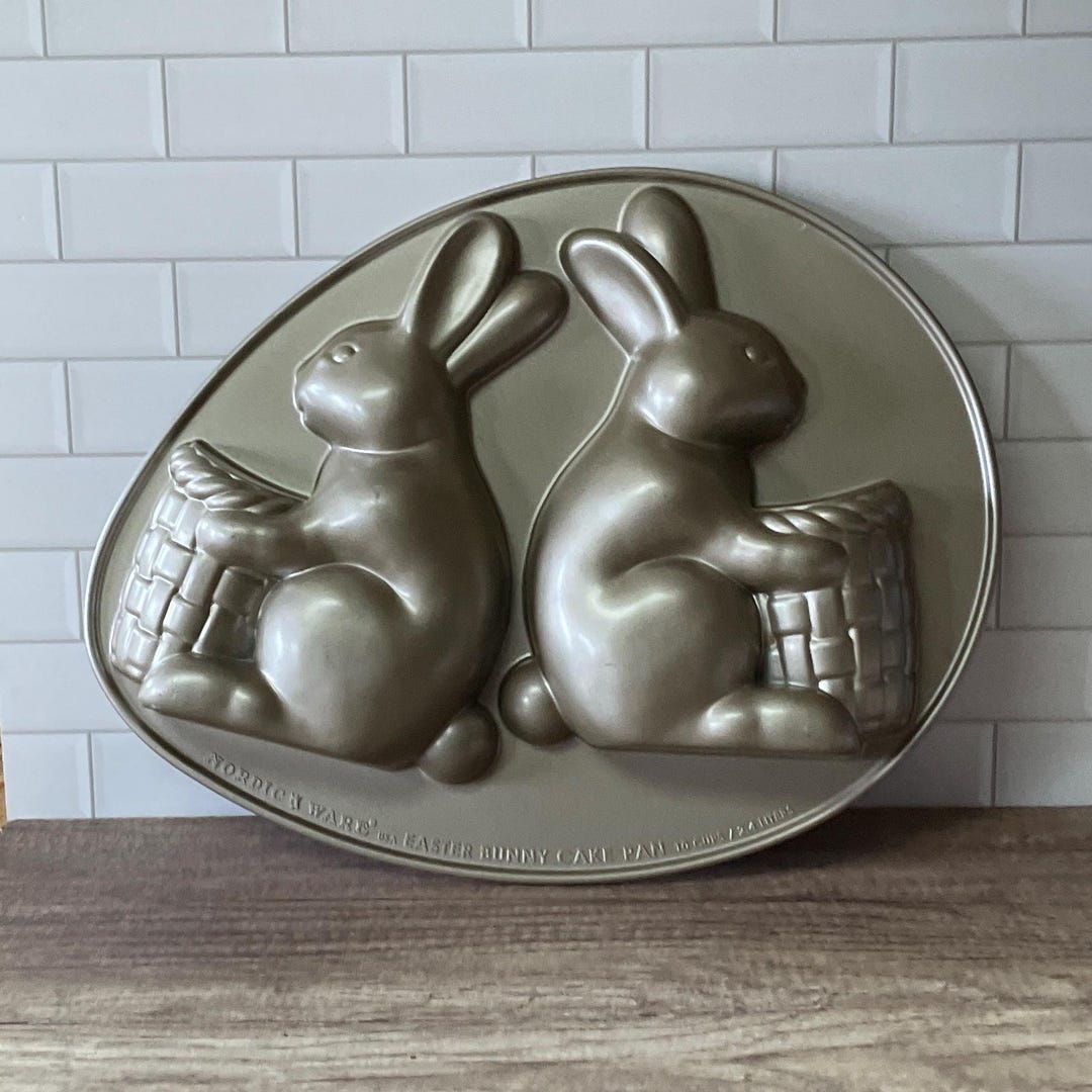 Nordic Ware Easter Bunny Cake Pan - Party Supplies - Cake Decorating - Etsy