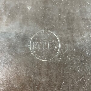 Antique 8 Pyrex Pie Plate Clear Glass Pie Plate Vintage Pie Pan ...