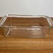 Vintage Pyrex Clear Glass Loaf Pan Collectible Pyrex Bread Pan Meatloaf ...