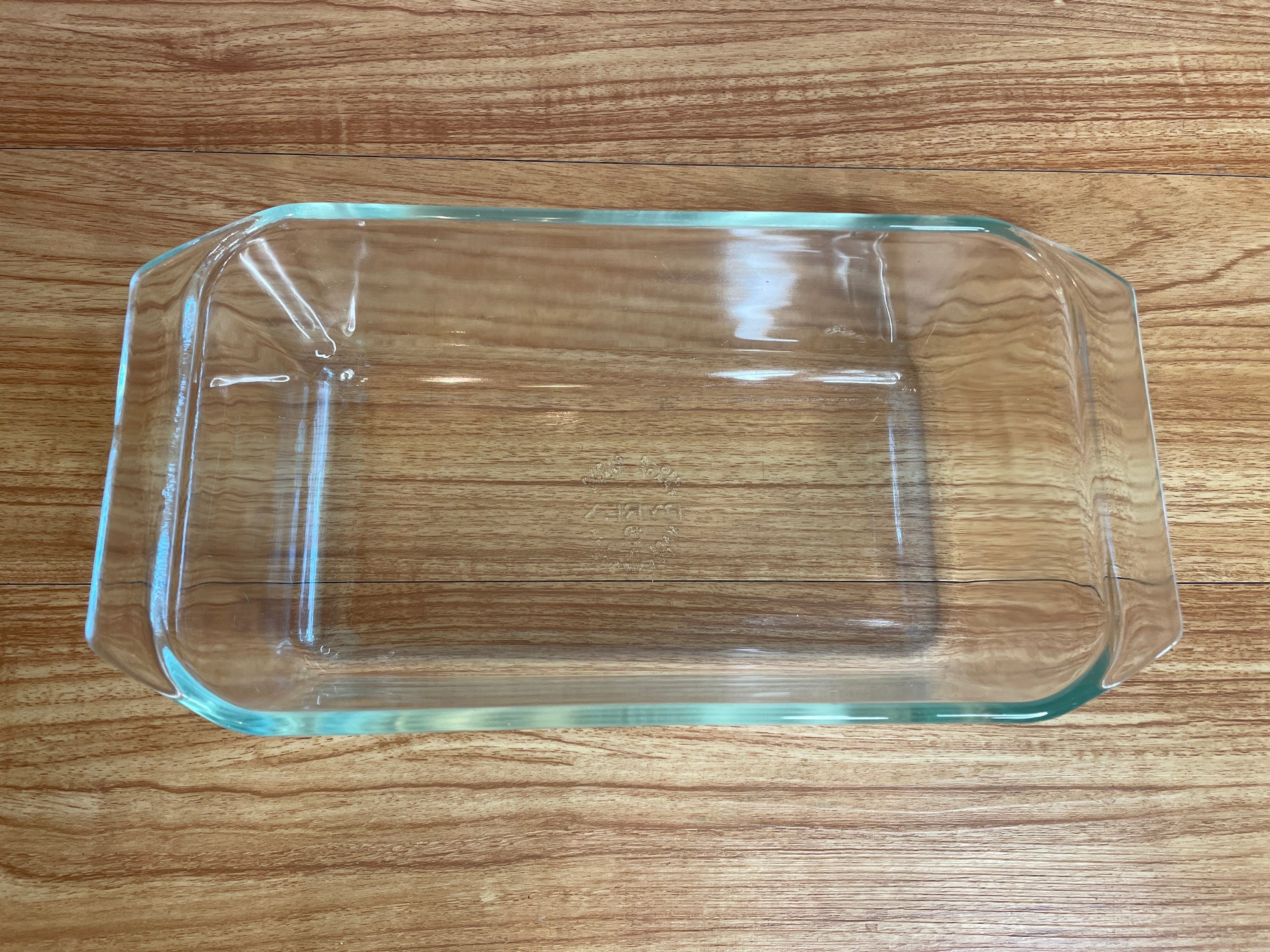 Vintage Large Pyrex Clear Glass Loaf Pan 213-B 9 X 5 X 3 - Etsy