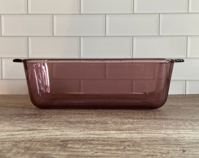 Vintage Pyrex Glass Loaf Pan / Glass Bread Baking Dish Choose From ...