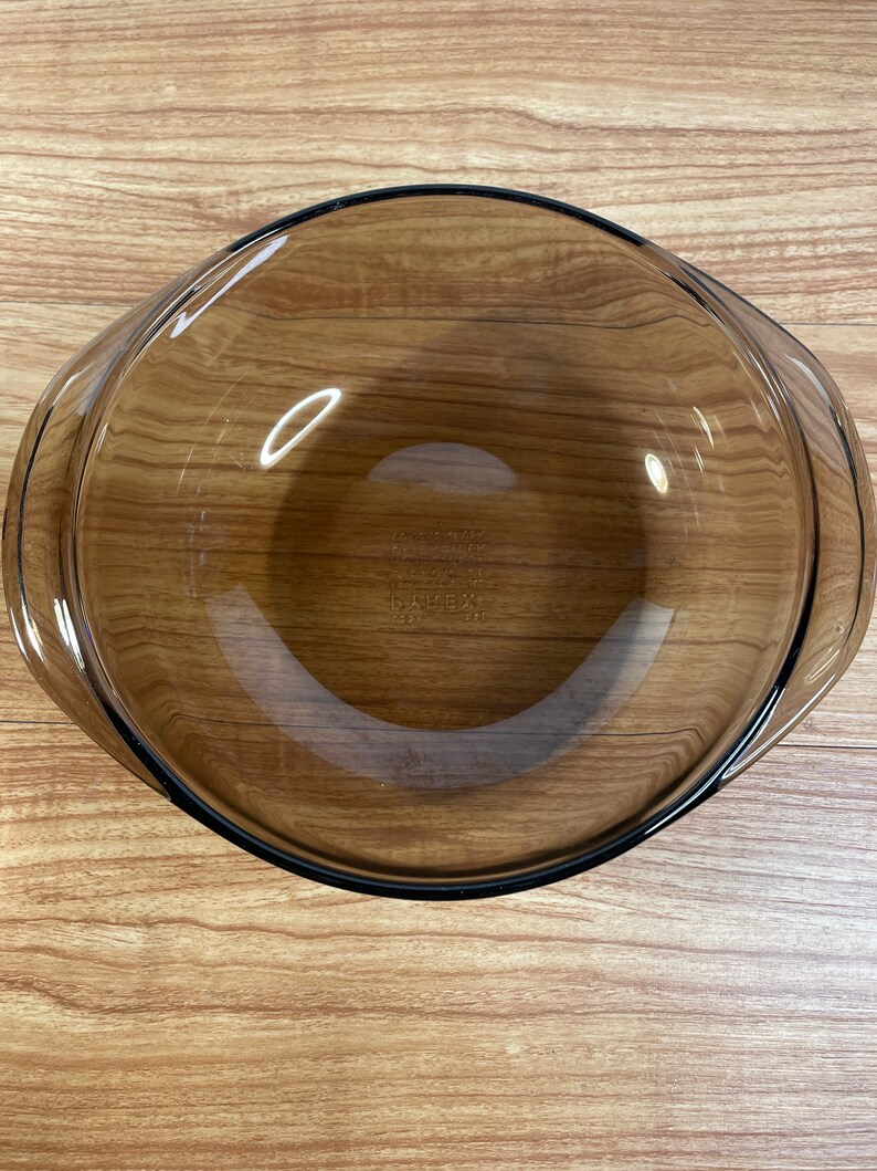 Pyrex 1.5 Liter Amber Visions Casserole Dish With Lid 023 - Etsy