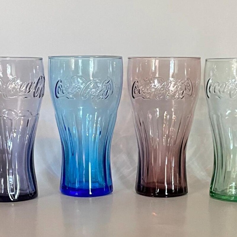 Coca Cola Glass - Etsy