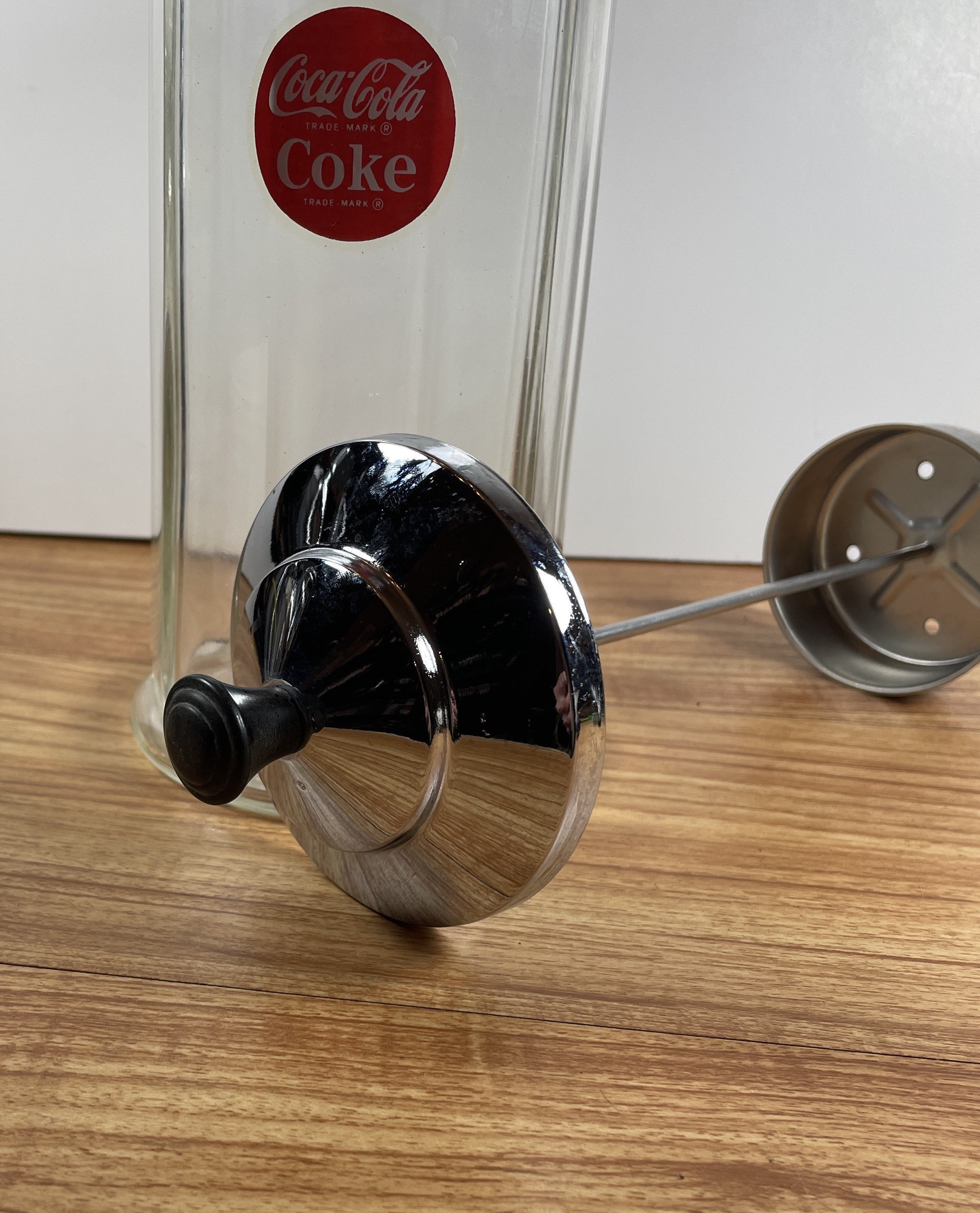 Vintage Coca Cola Straw Dispenser Glass Straw Storage Jar - Etsy