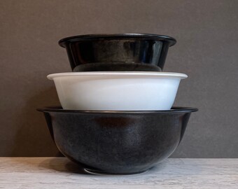 Black White Pyrex | Etsy