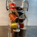 22 Wooden Thread Spools in an Antique Ball Eclipse Jar With - Etsy