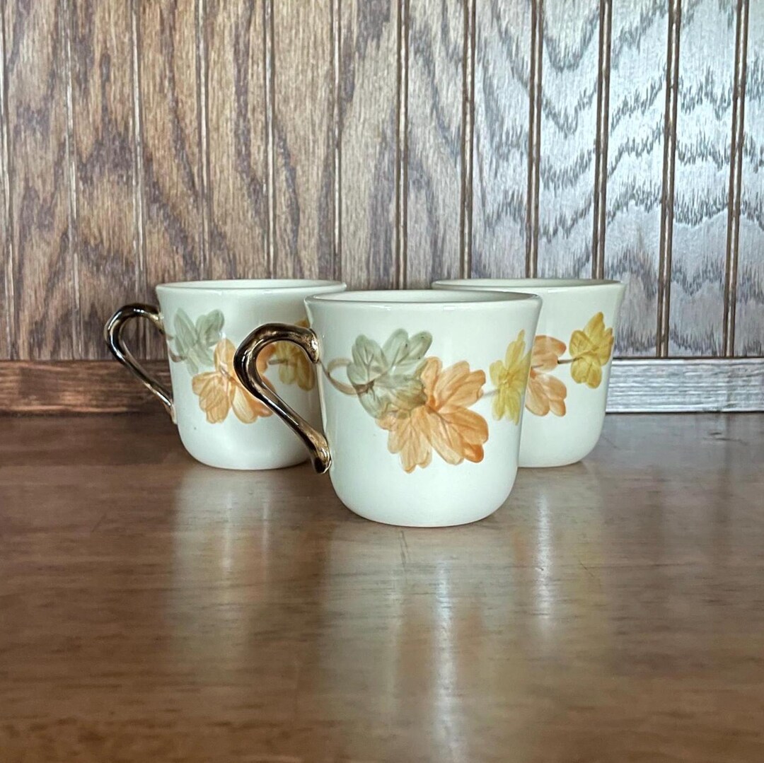 3 Franciscan October Coffee Cups - Coffee Mug - Vintage Franciscan ...
