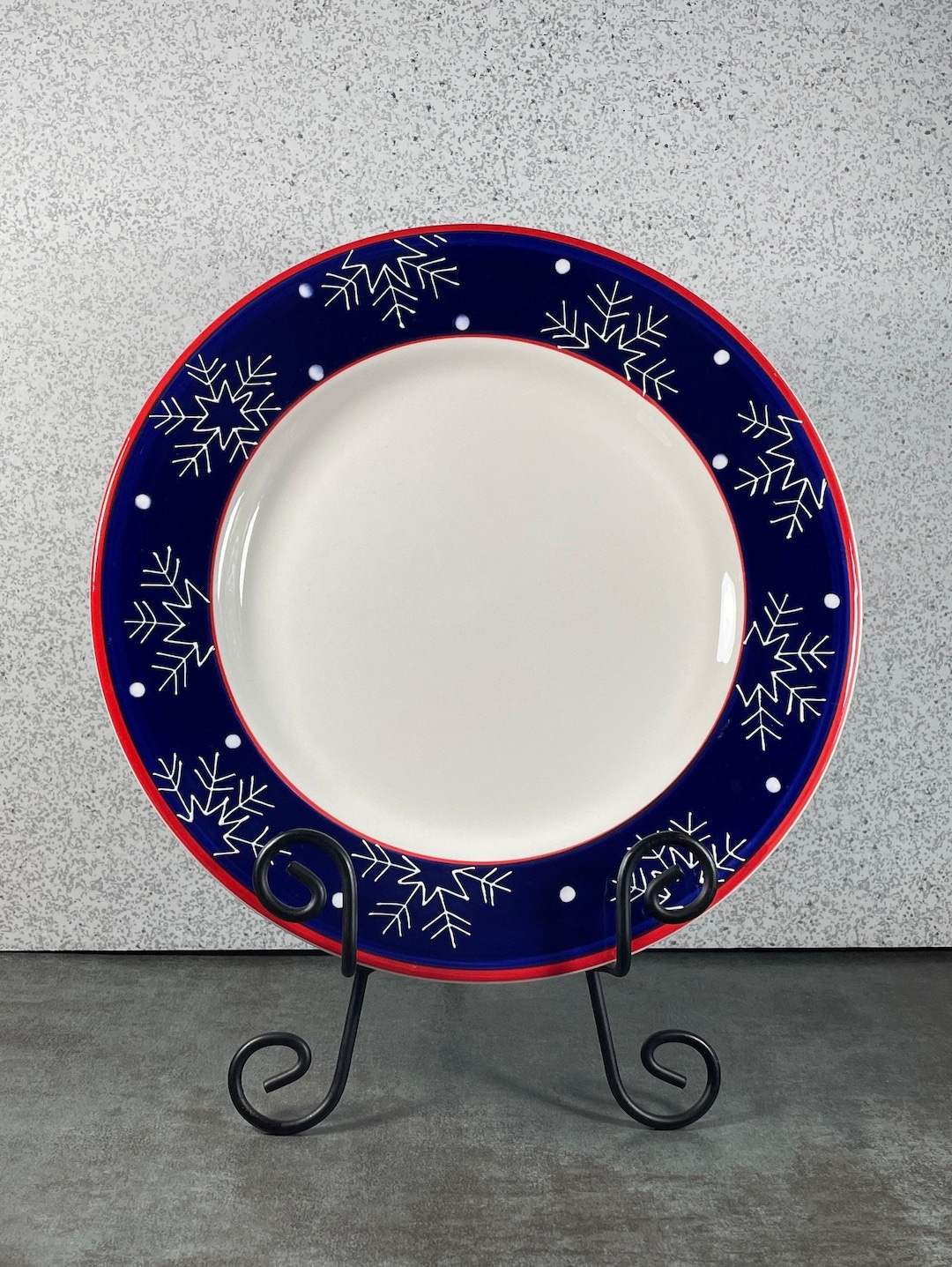 Snowman Portraits Dinner Plates by Debbie Mumm - Zak Designs ...