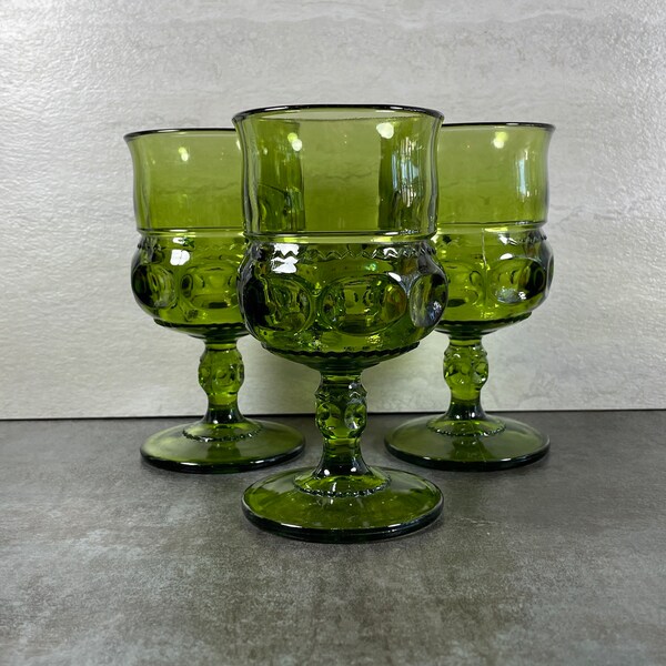 Kings Crown Glassware - Etsy