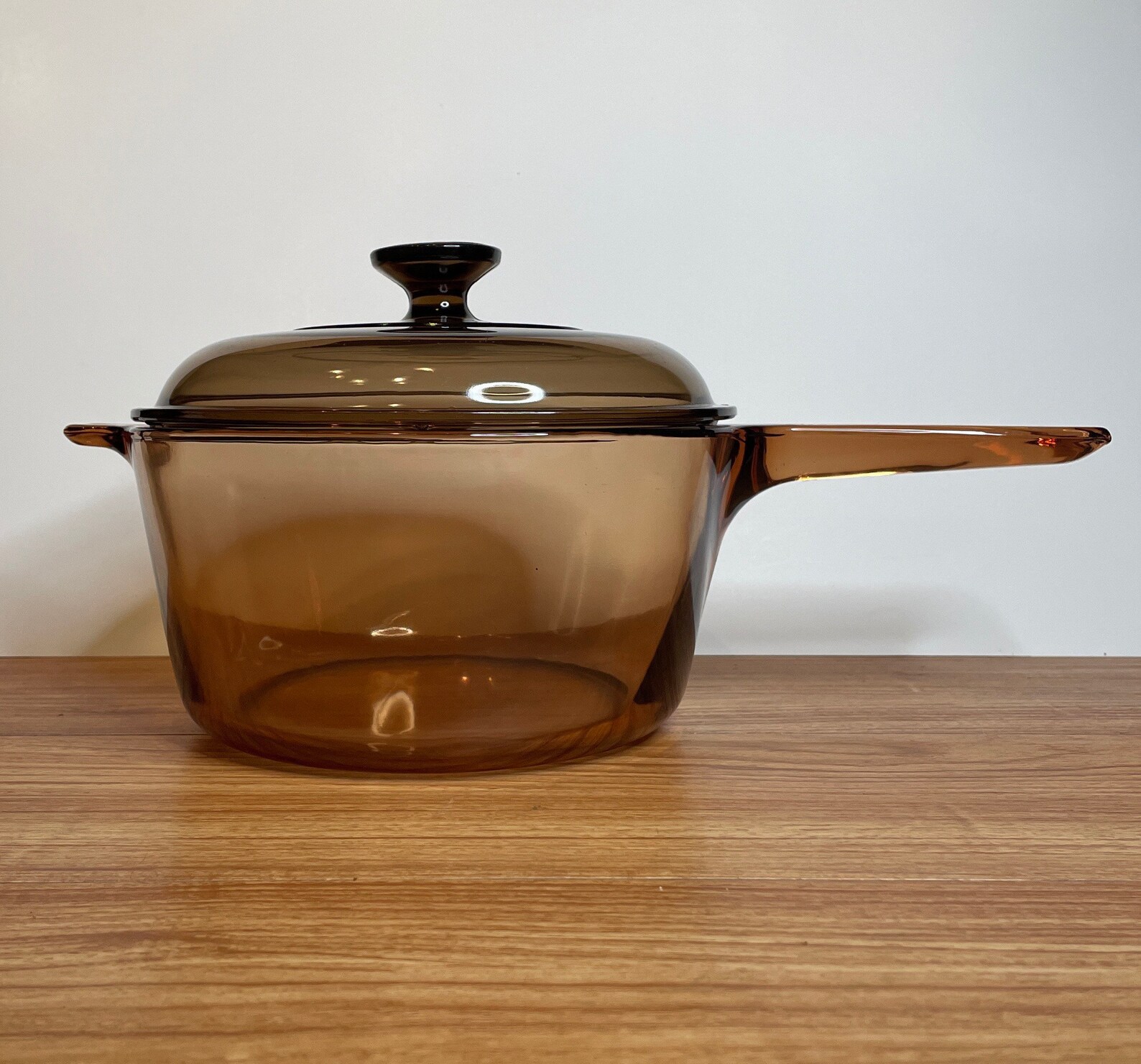 Pyrex 2.5 L Amber Visions Large Stock Pot Vintage Pyrex Glass - Etsy