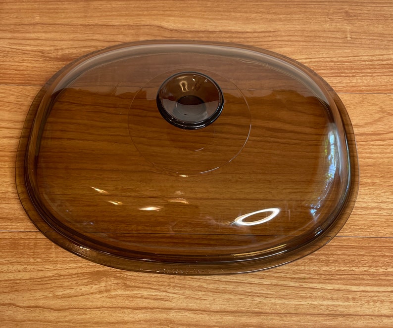 Pyrex 4 Quart Amber Visions Large Roasting Pan Vintage Pyrex - Etsy