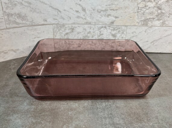 Pyrex Visions Cranberry Storage Plus Refrigerator Dish - Etsy