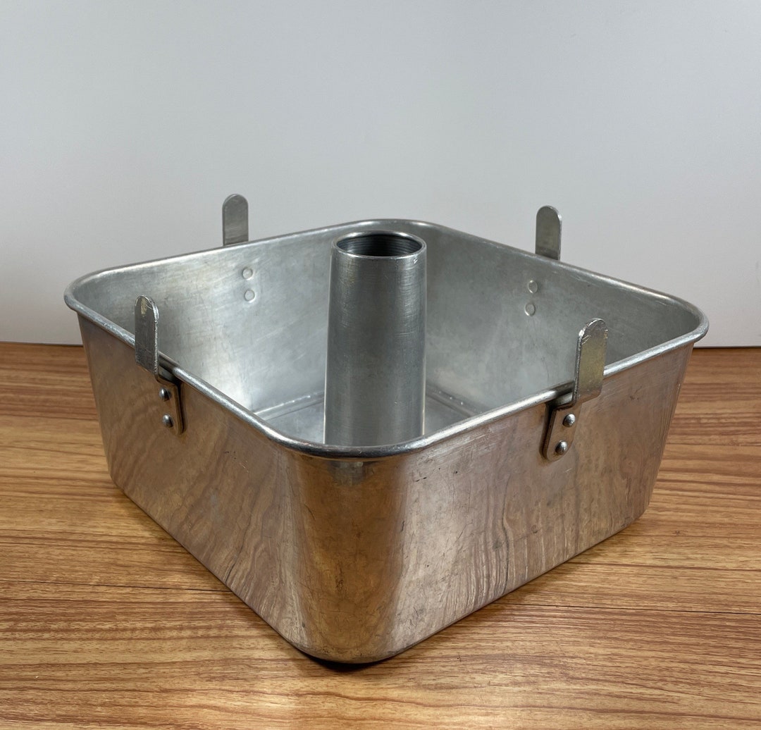 Vintage Square Angel Food Cake Pan 9 Two Piece Cake Pan - Etsy
