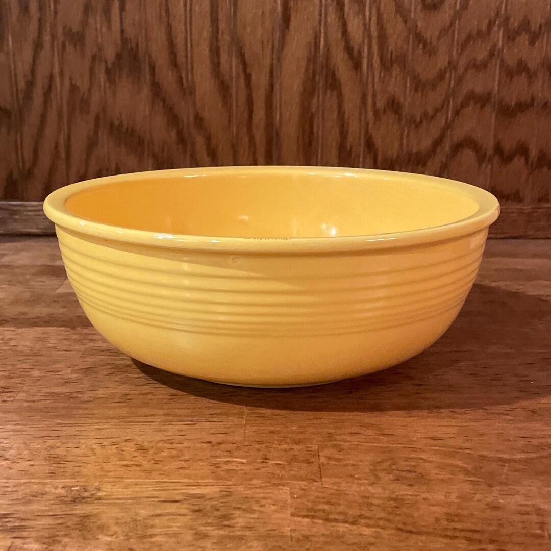 Large Yellow Fiestaware Mixing Bowl Vintage Fiesta Vintage Pottery ...