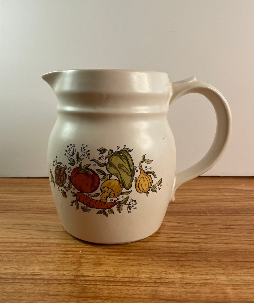 Vintage Mccoy Pitcher #1272 - Medium Pitcher - Vintage Collectible ...