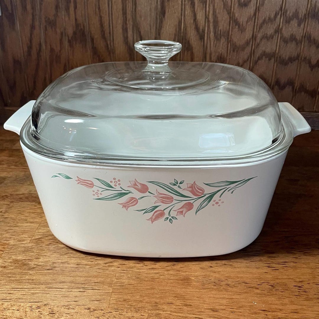 5 Liter Rosemarie Corning Ware Roaster - Vintage Dutch Oven - Made in ...