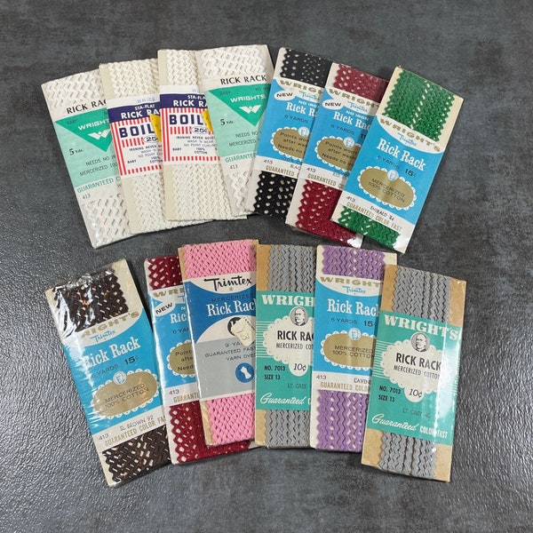 Mini Rick Rack - Etsy
