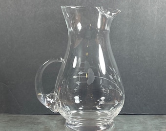 Five Vintage Princess House Water/ice Tea in heritage Pattern, Etched ...