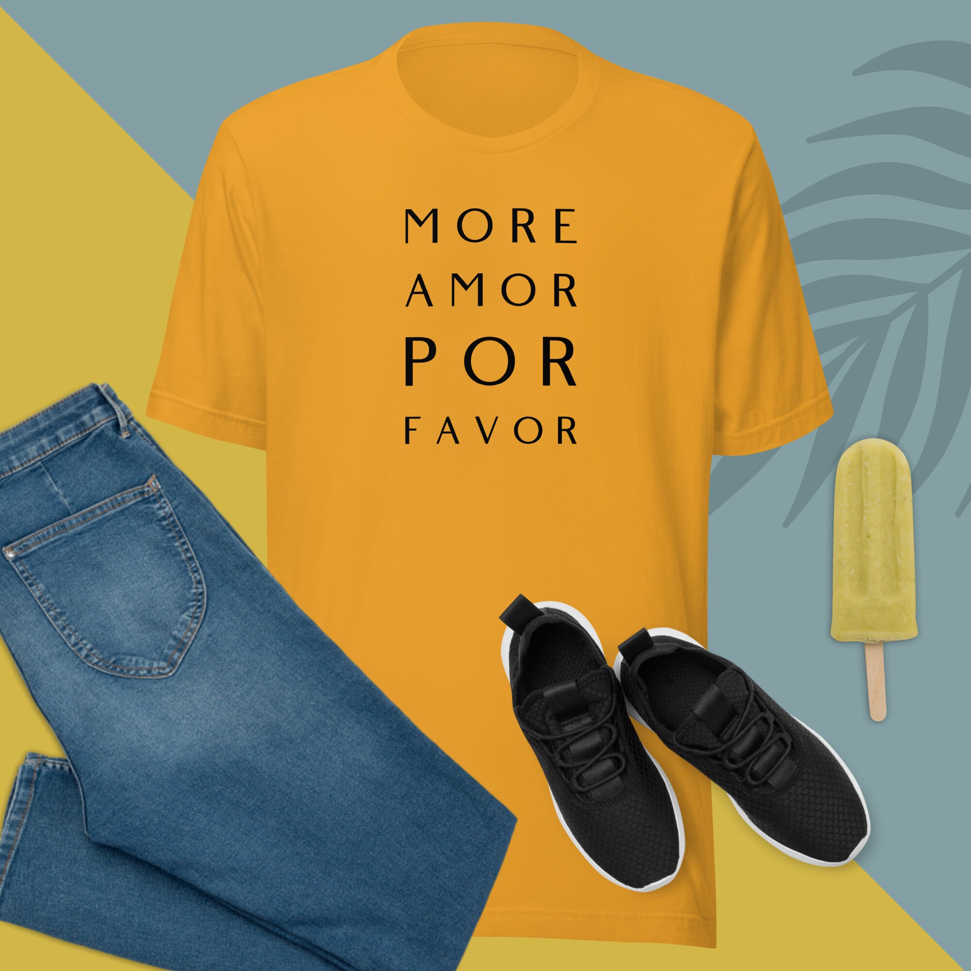 More Amor Por Favor Unisex T-shirt, More Love Por Favor, Mas Amor T-shirt, More Please Shirt ...