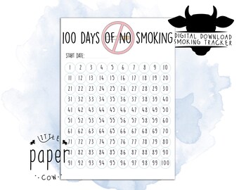 Smoking Tracker - Etsy