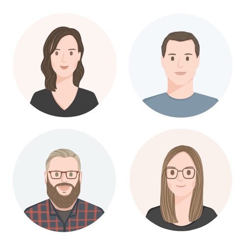 Custom Avatar Illustration Avatar Icon Digital Files - Etsy