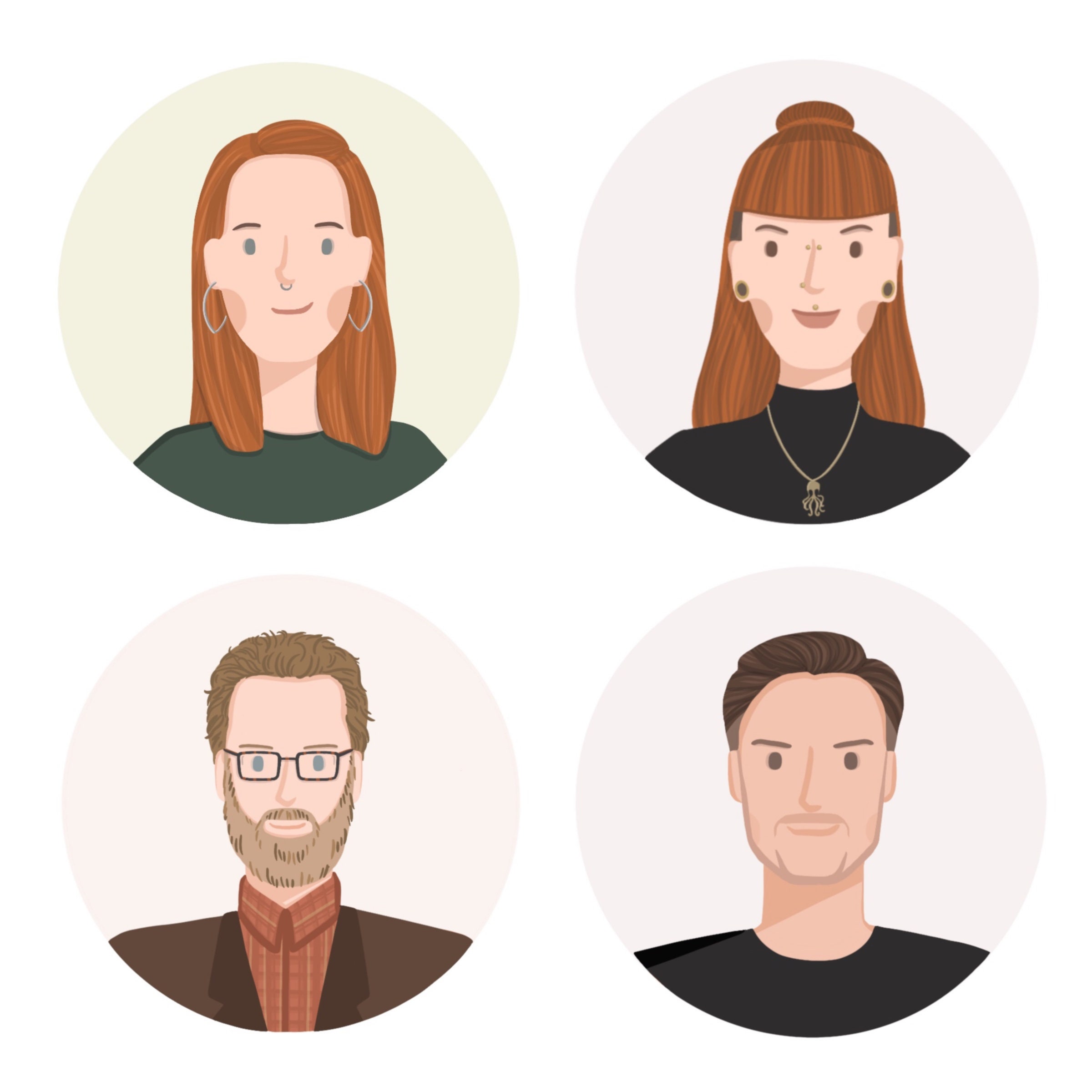 Custom Avatar Illustration Avatar Icon Digital Files - Etsy