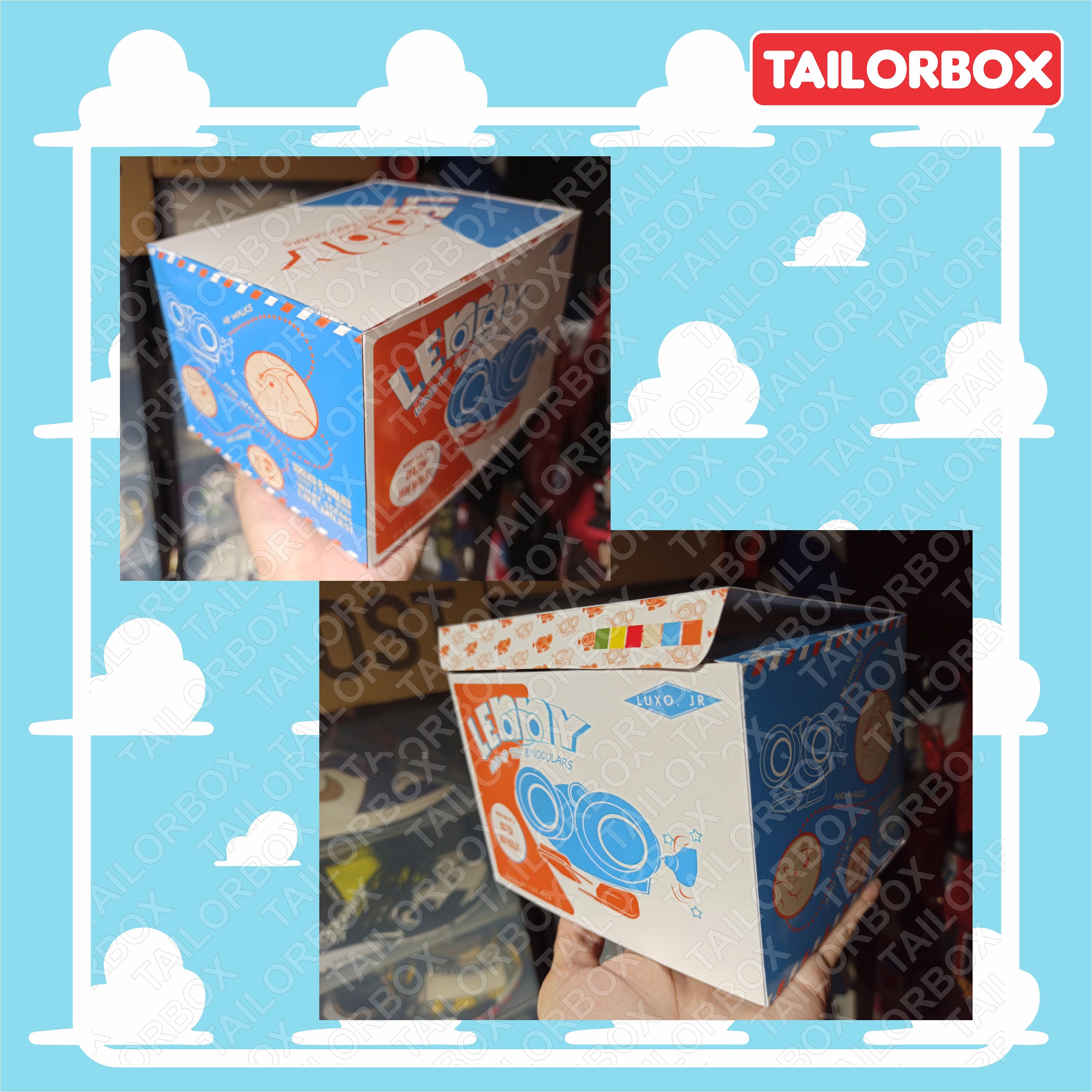 Lenny Custom Box - Original Toy Box Replica Inspired by Toy Story Mania ...