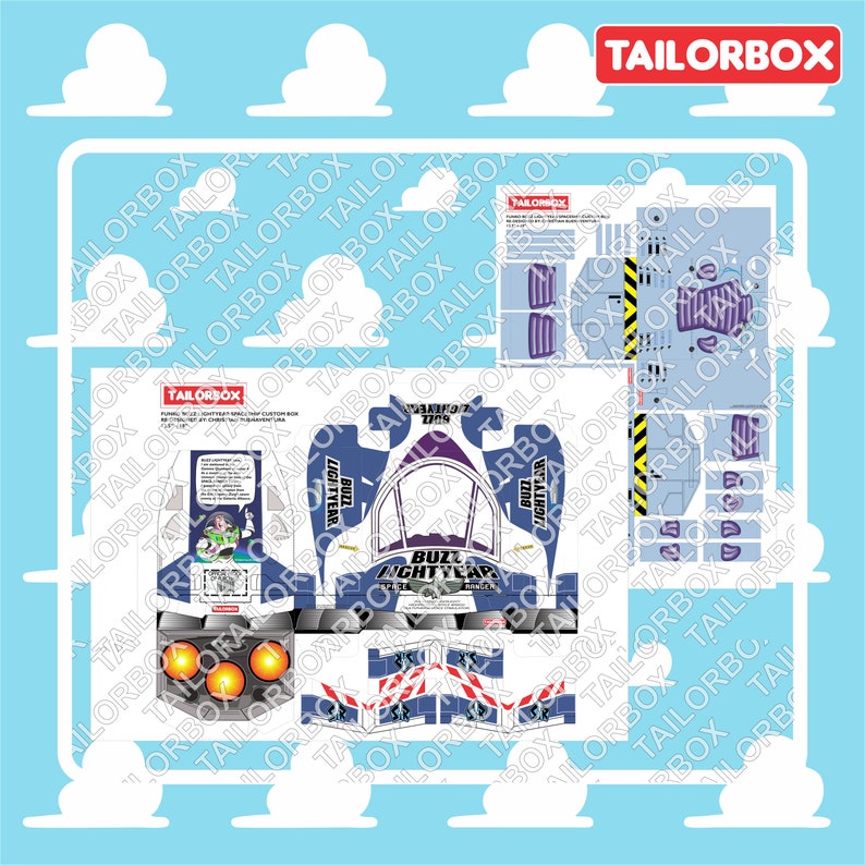 Buzz Lightyear Custom Funko Box Toy Story Movie Accurate - Etsy