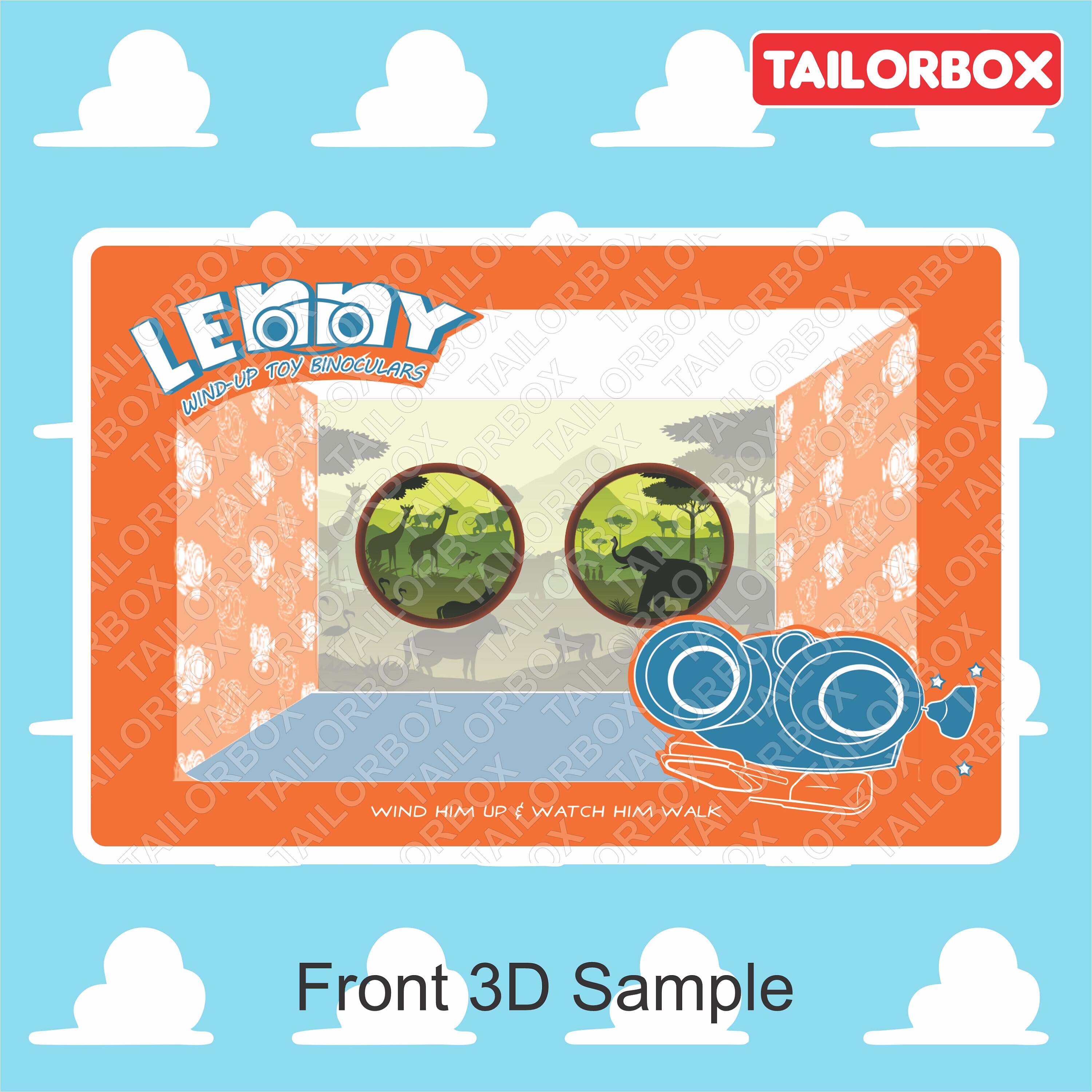 Lenny Custom Box - Original Toy Box Replica Inspired by Toy Story Mania ...