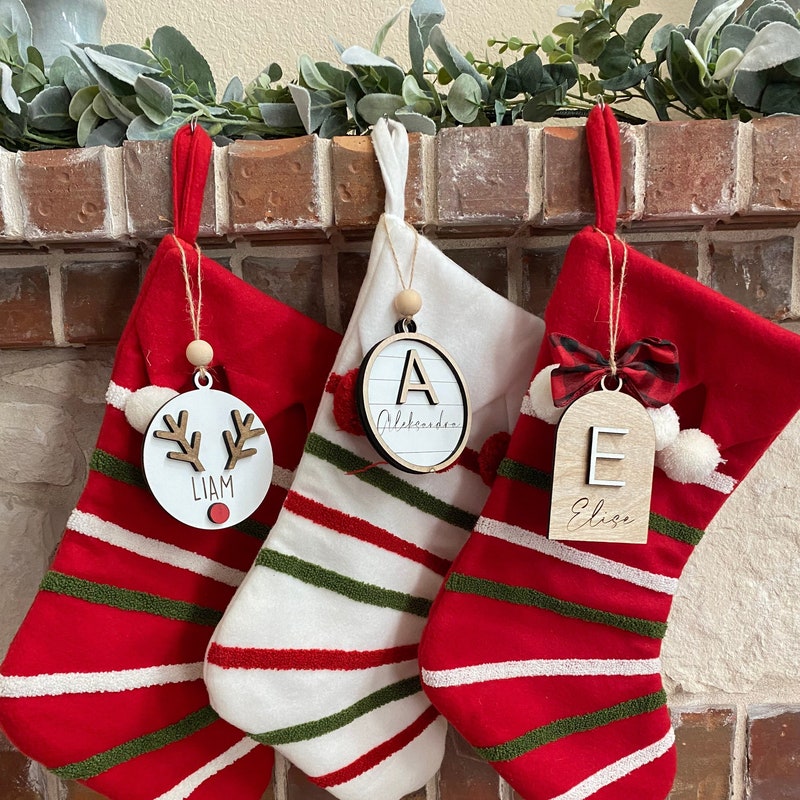 Christmas Stocking Tags - Etsy