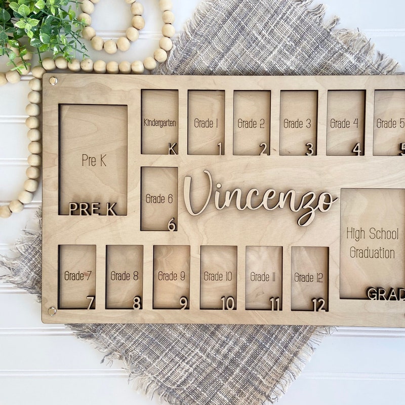 Back to School Photo Frame - Etsy